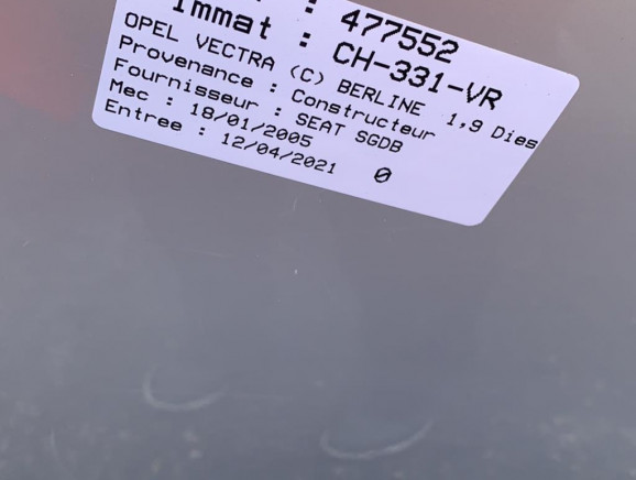 Vase d'expansion OPEL VECTRA C